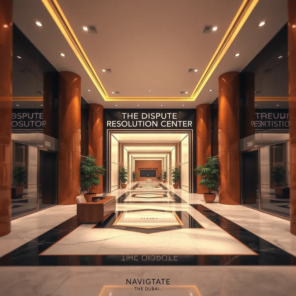 Navigating the Dispute Resolution Center in Dubai